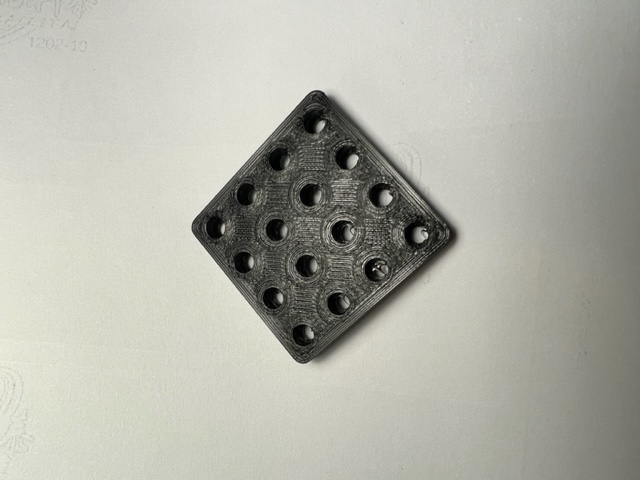 M3 X D5.0 X L4.0 Threaded Heat Insert Test Block by Cachai | Download ...