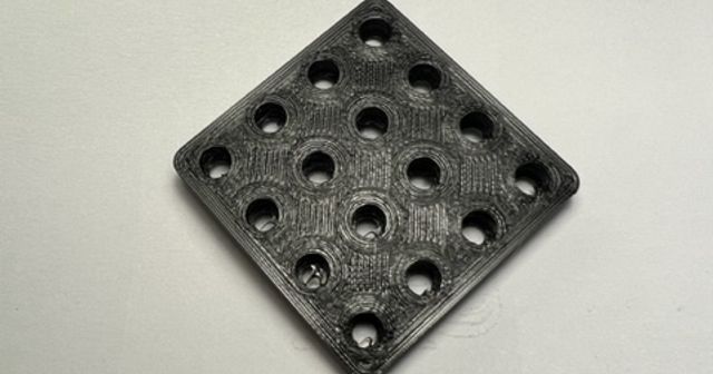 M3 X D5.0 X L4.0 Threaded Heat Insert Test Block by Cachai | Download ...