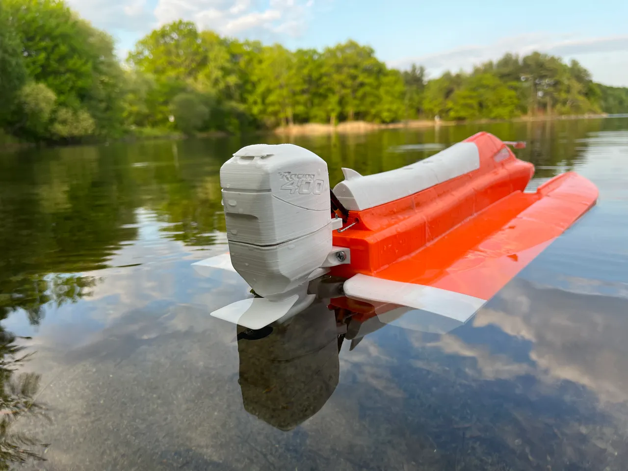 1/8 Scale RC Outboard Motor (Remote Control) by Ethan Hoefler ...