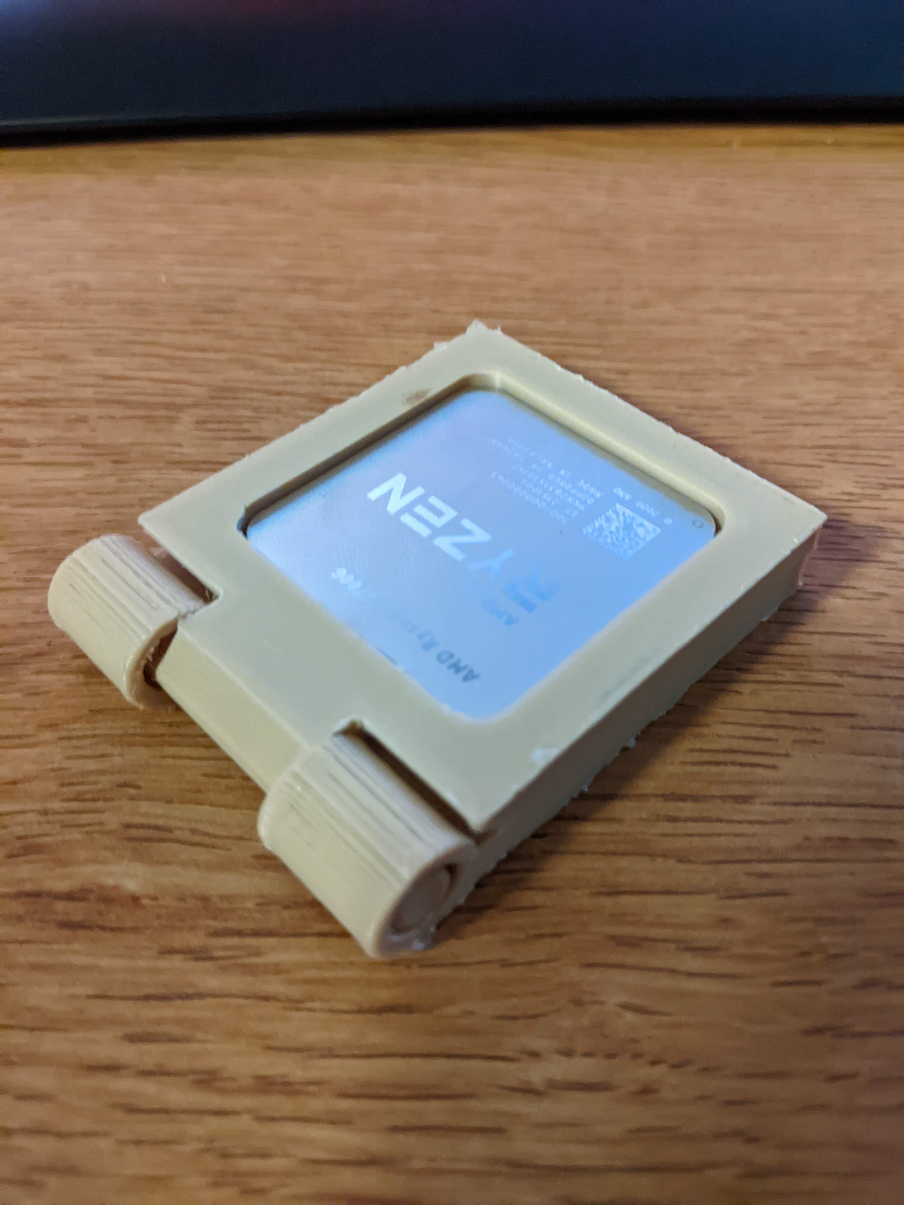 AMD Ryzen AM4 CPU clamshell case by NotQuiteApex | Download free STL ...