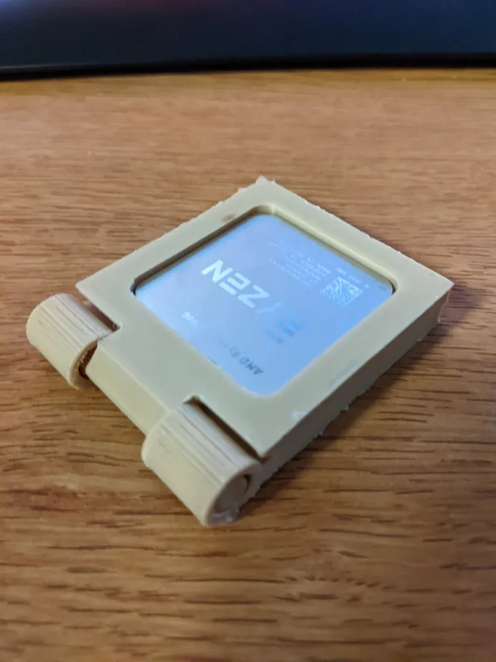 AMD Ryzen AM4 CPU clamshell case by NotQuiteApex | Download free STL ...