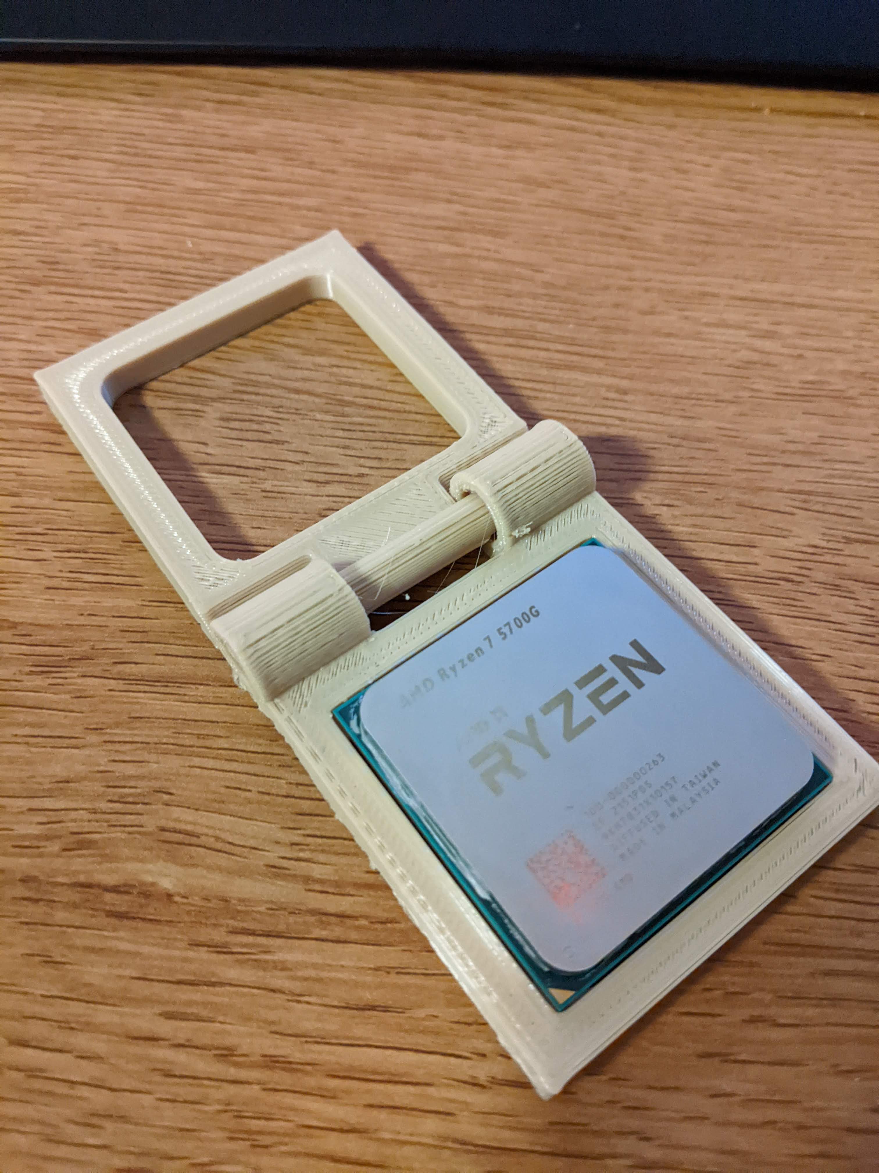 AMD Ryzen AM4 CPU clamshell case by NotQuiteApex | Download free STL ...