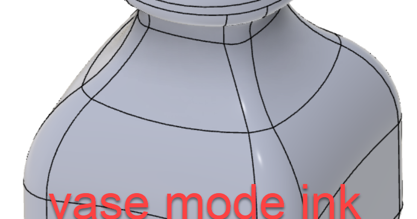 vase mode ink vial by carter hurdman | Download free STL model ...