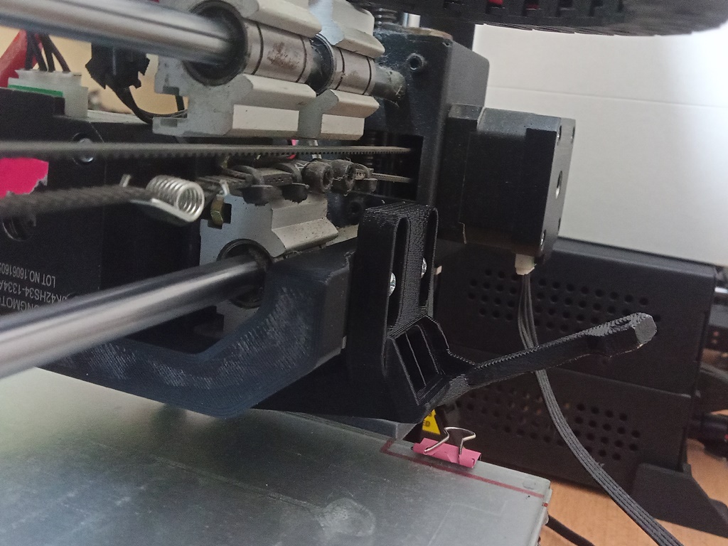 Malyan M150 rear fan holder by baobab_pig | Download free STL model ...