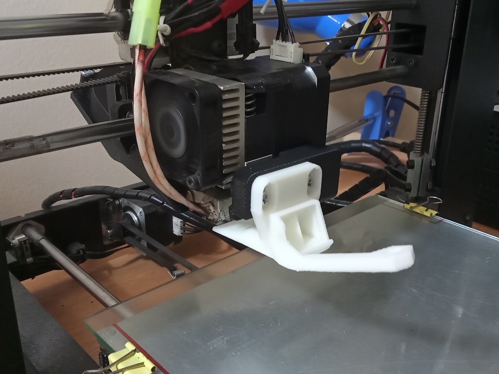 Malyan M150 rear fan holder by baobab_pig | Download free STL model ...