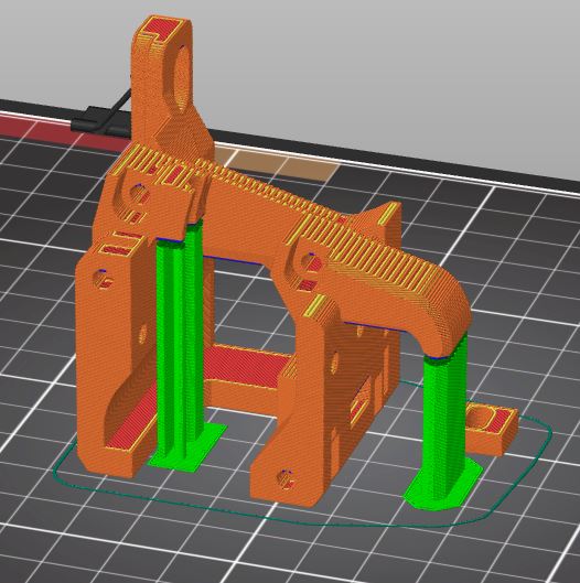 Malyan M150 print head conversion for Creality hotend by baobab_pig ...