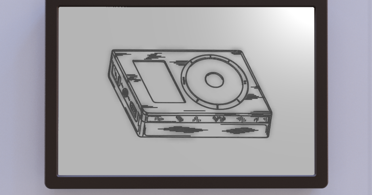 iPod Patent Art by Ken Mills | Download free STL model | Printables.com