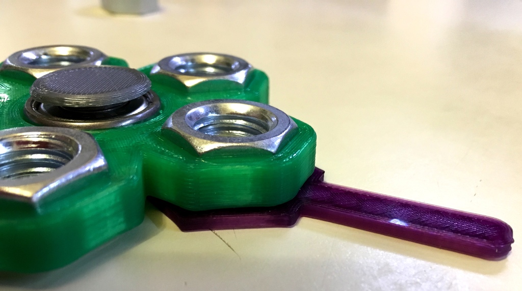 1/2" Nut Fidget Spinners by Jason ate Paint | Download free STL model ...