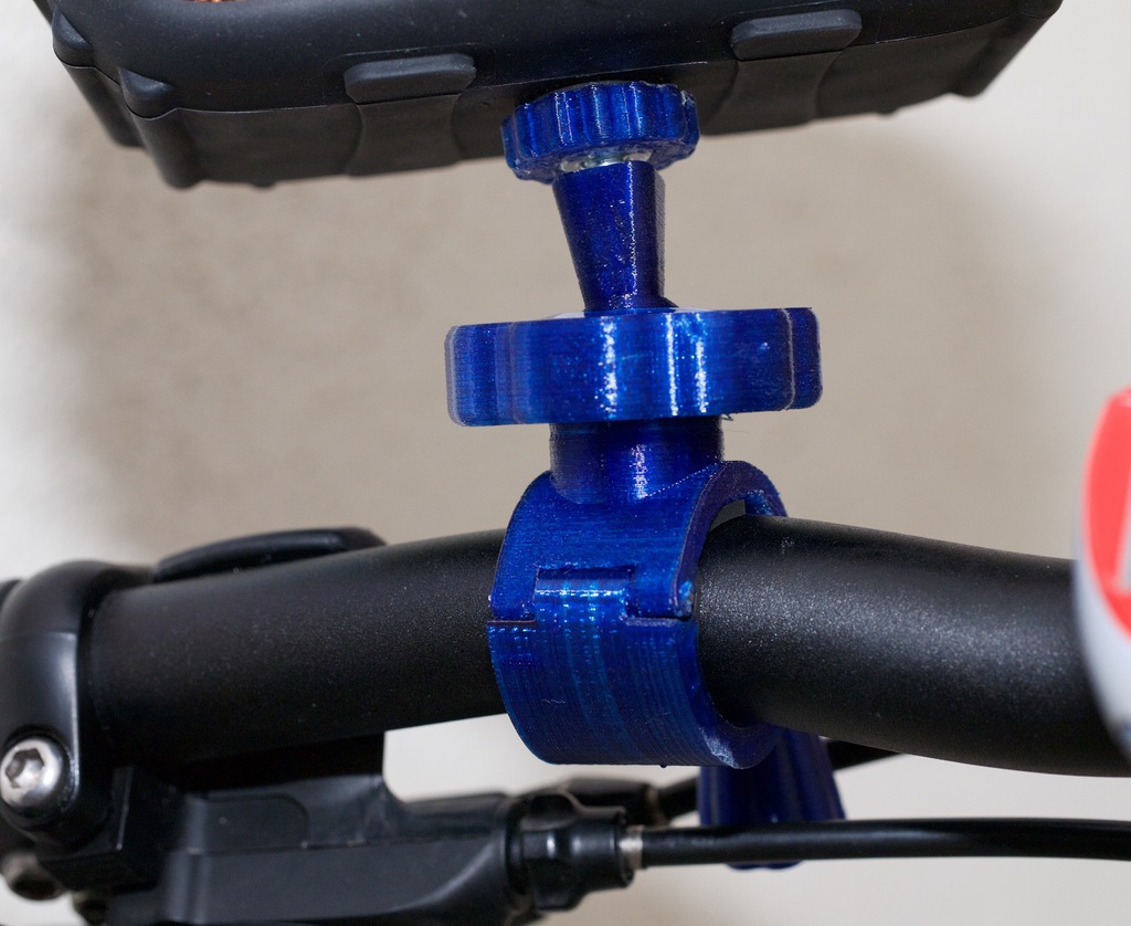 Bicycle Handle Bar Mount for 1/4 by Jason ate Paint | Download free STL ...