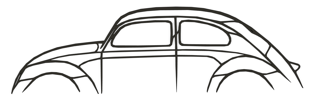 Vw Bug Outline