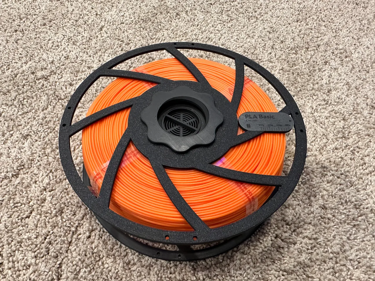 Bambu Labs Reusable Spool (Splined) by nathanmfast | Download free STL ...