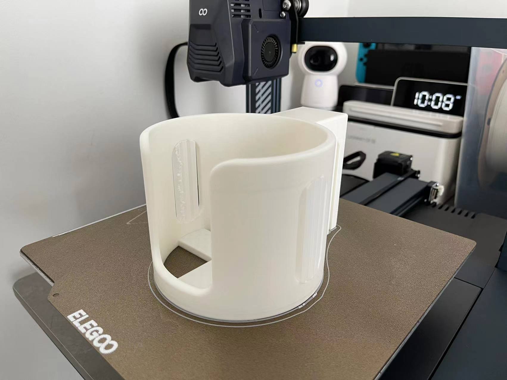 suwem高低床杯架 Bedside Cup Holder by kiwi | Download free STL model ...