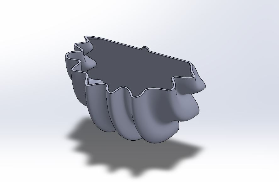 Shell-like Wall Planter by Connor Jones | Download free STL model ...