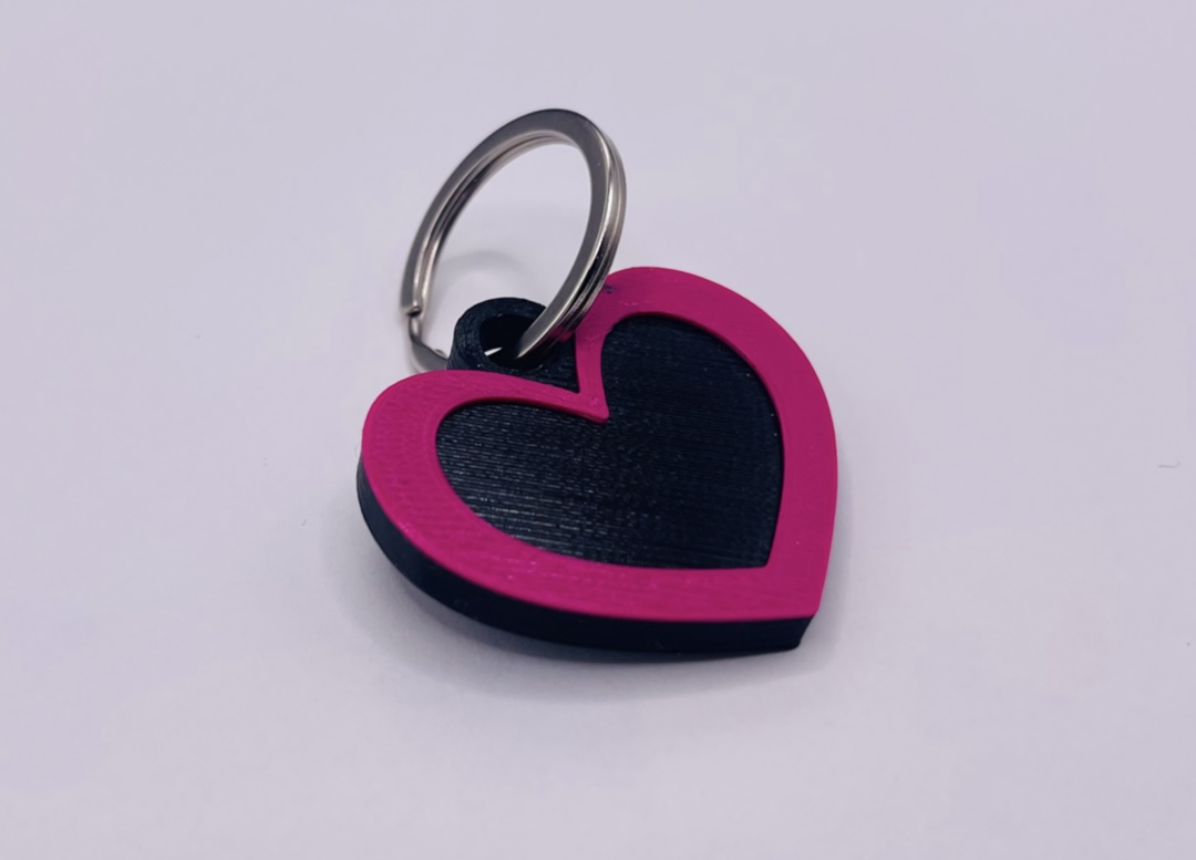 Heart Keychain by MrViddy | Download free STL model | Printables.com
