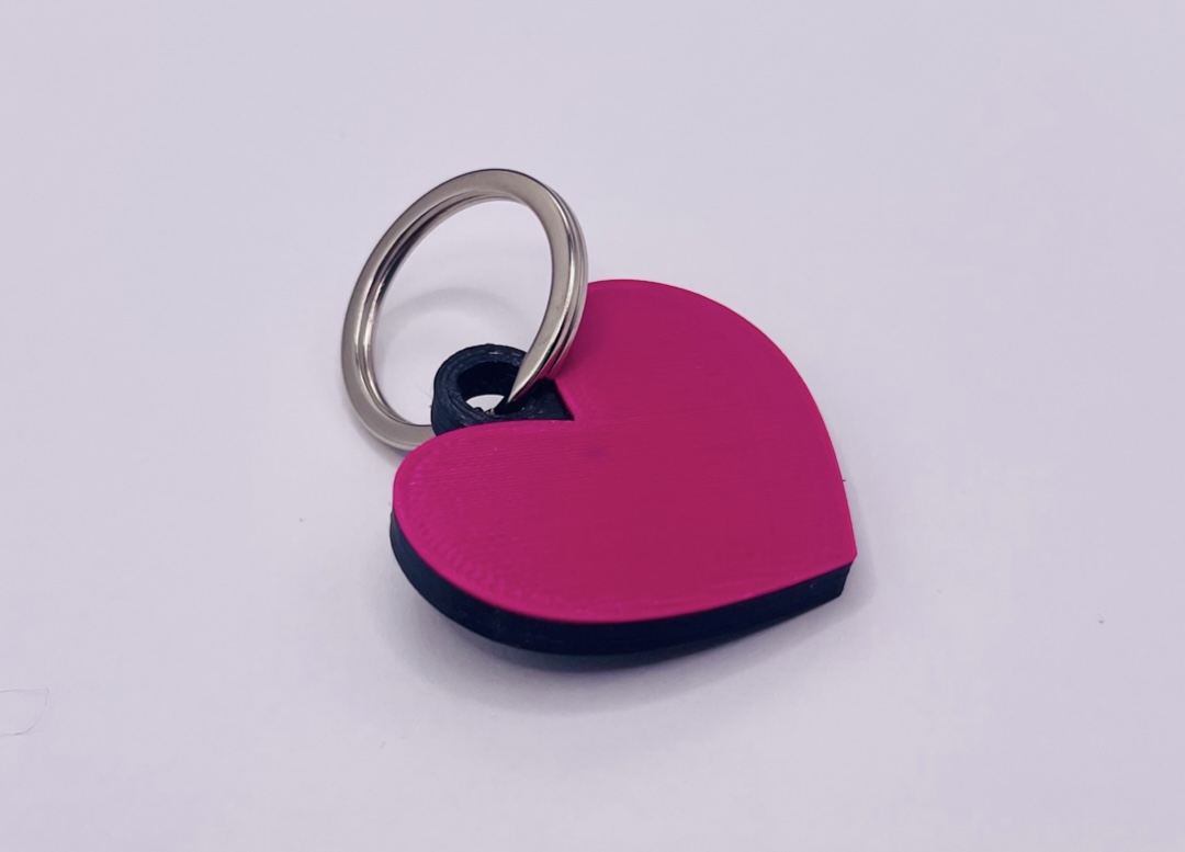 Heart Keychain by MrViddy | Download free STL model | Printables.com