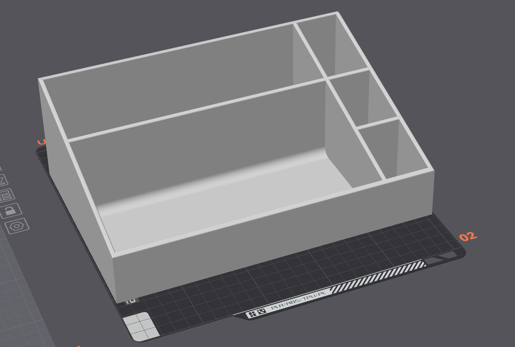 Simple Desk Organizer by Ark Ekklesia | Download free STL model ...