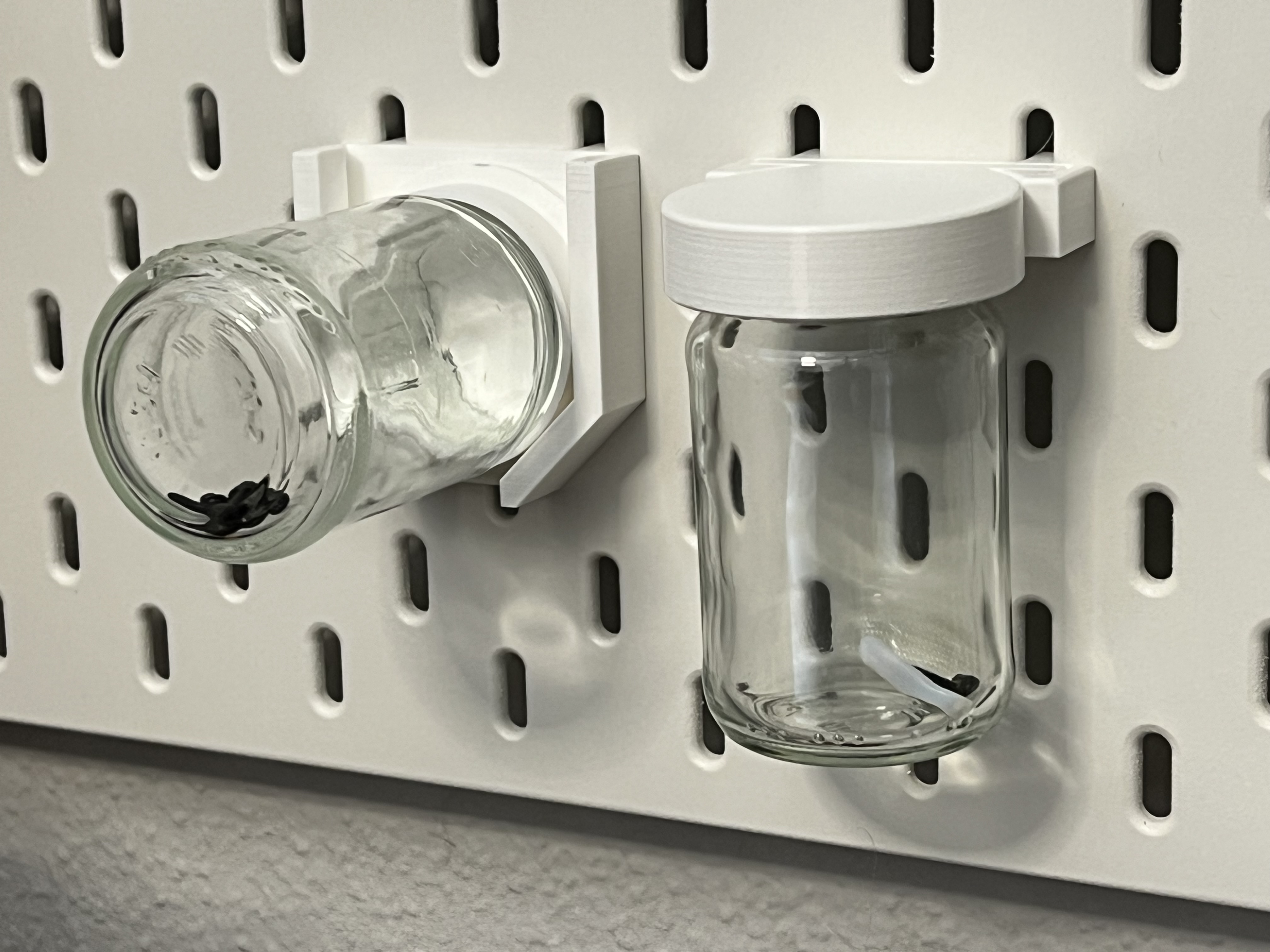 SKÅDIS jar lids for small parts by noswall | Download free STL model ...