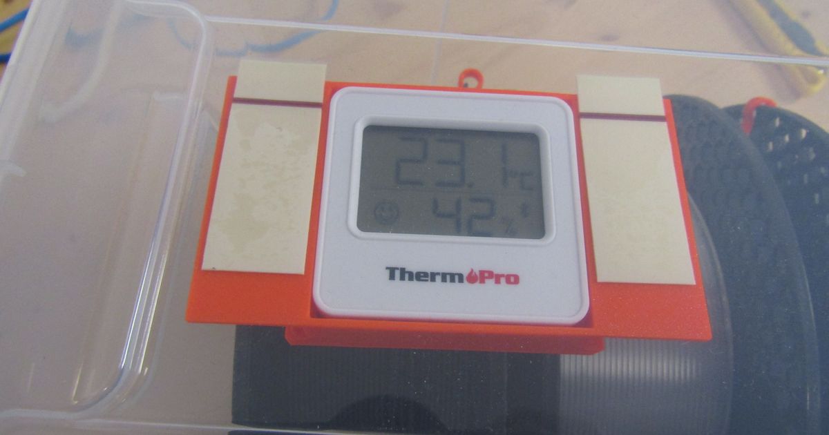 ThermPro Mount for Drybox by Fleedwood | Download free STL model ...