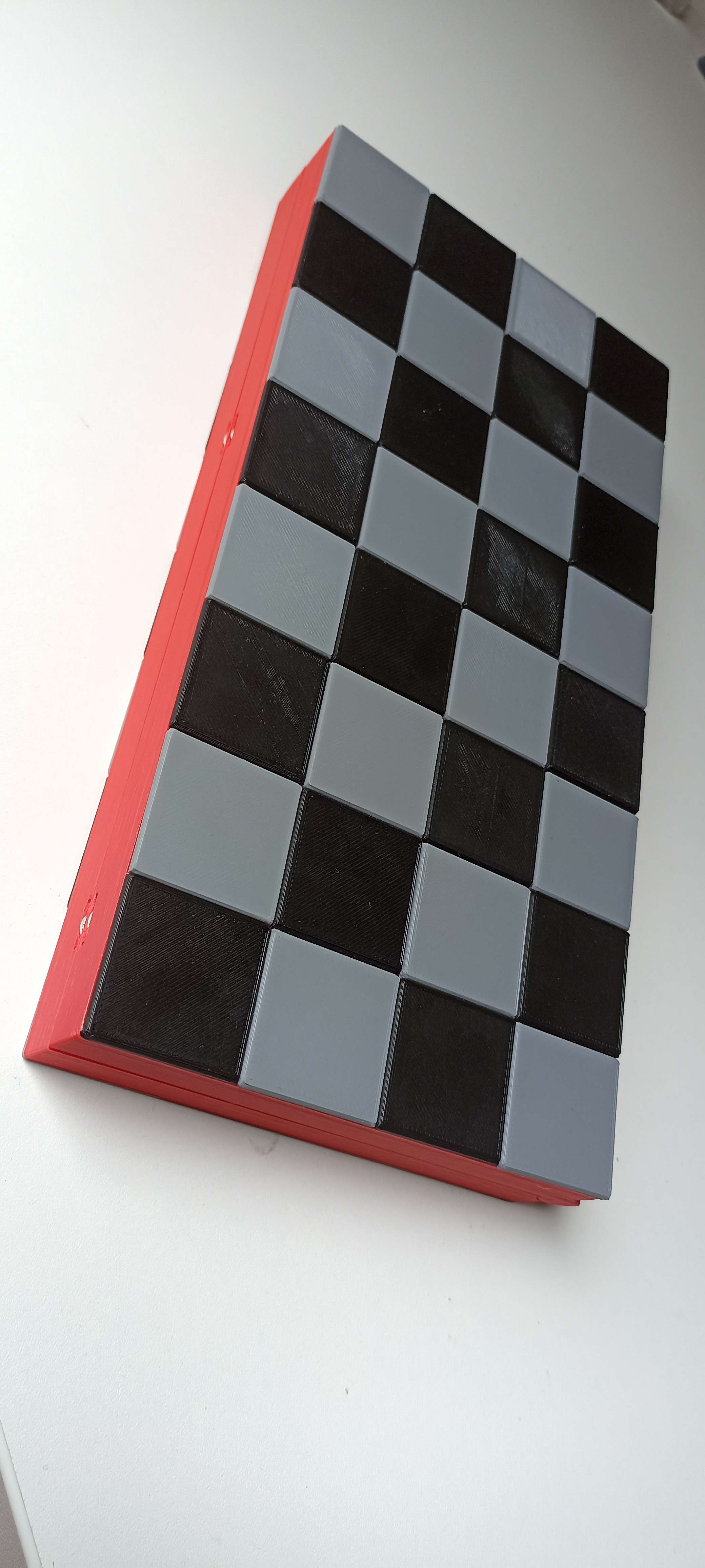 Foldable chess and checkers set by FerFerro | Download free STL model ...