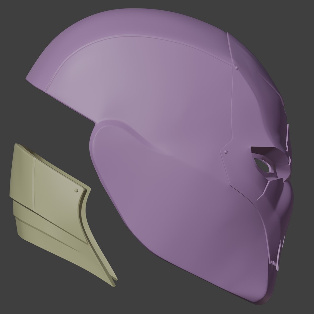 Red X Future State Helmet V2 by Budwin | Download free STL model ...