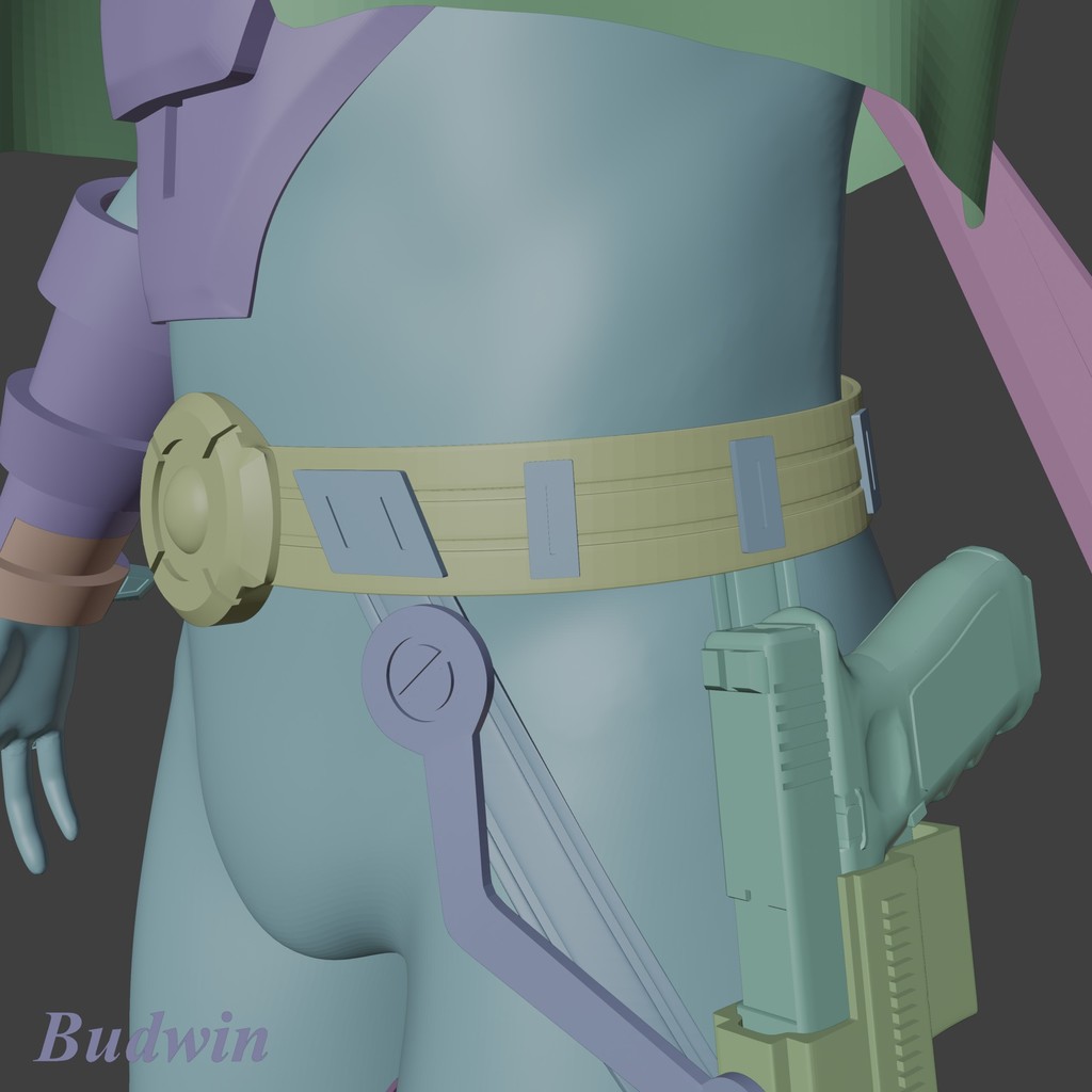 Red Ronin Full Armor Set by Budwin | Download free STL model ...