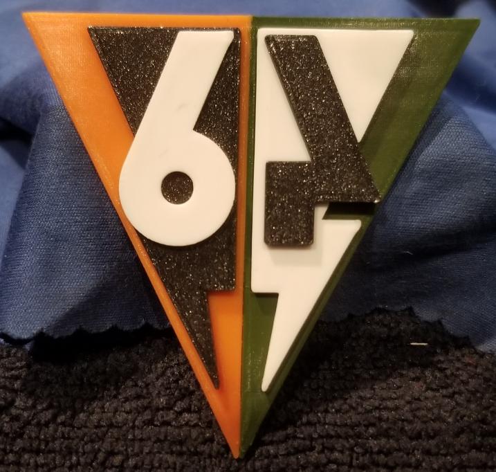 Titanfall Faction Emblem "The 6-4" 64 by JopperFPV | Download free STL ...