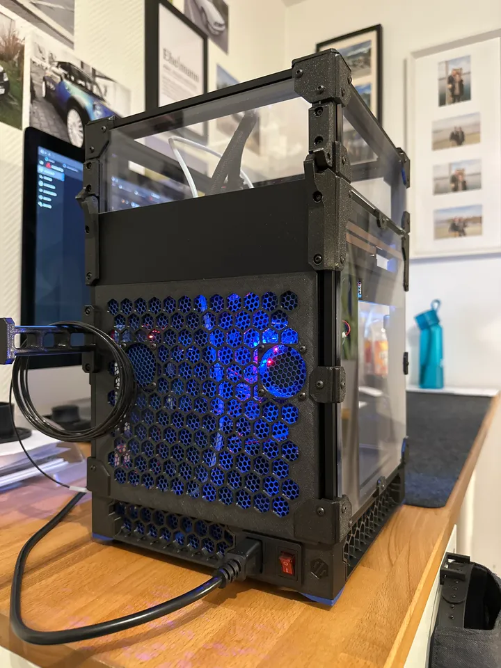 Voron V0.2 back Panel 2x4010 fan by Timo_boese | Download free STL ...