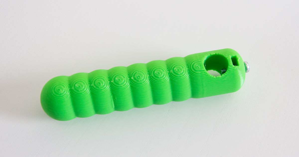 Horizontal Textured Handle by Nestor9dw | Download free STL model ...