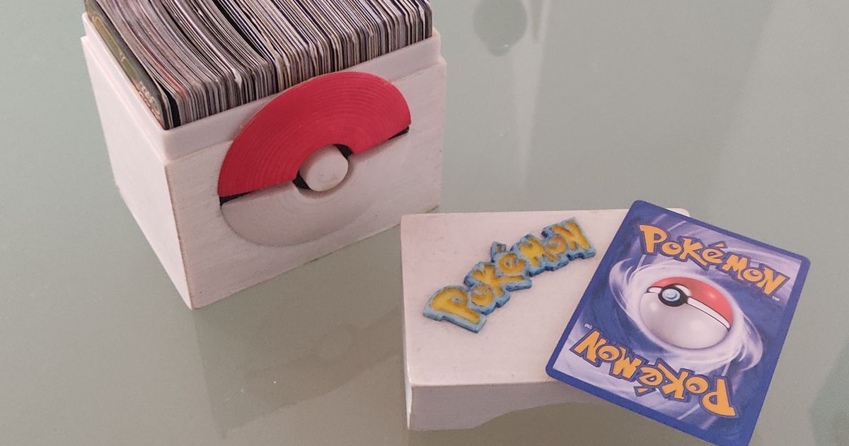 Pokemon Box / Caja Pokemon by A2S_dESING | Download free STL model ...