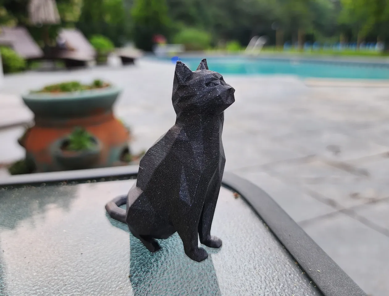 Low Poly Cat 2.0 (Decoration) (No Supports!) by BP3D | Download free ...