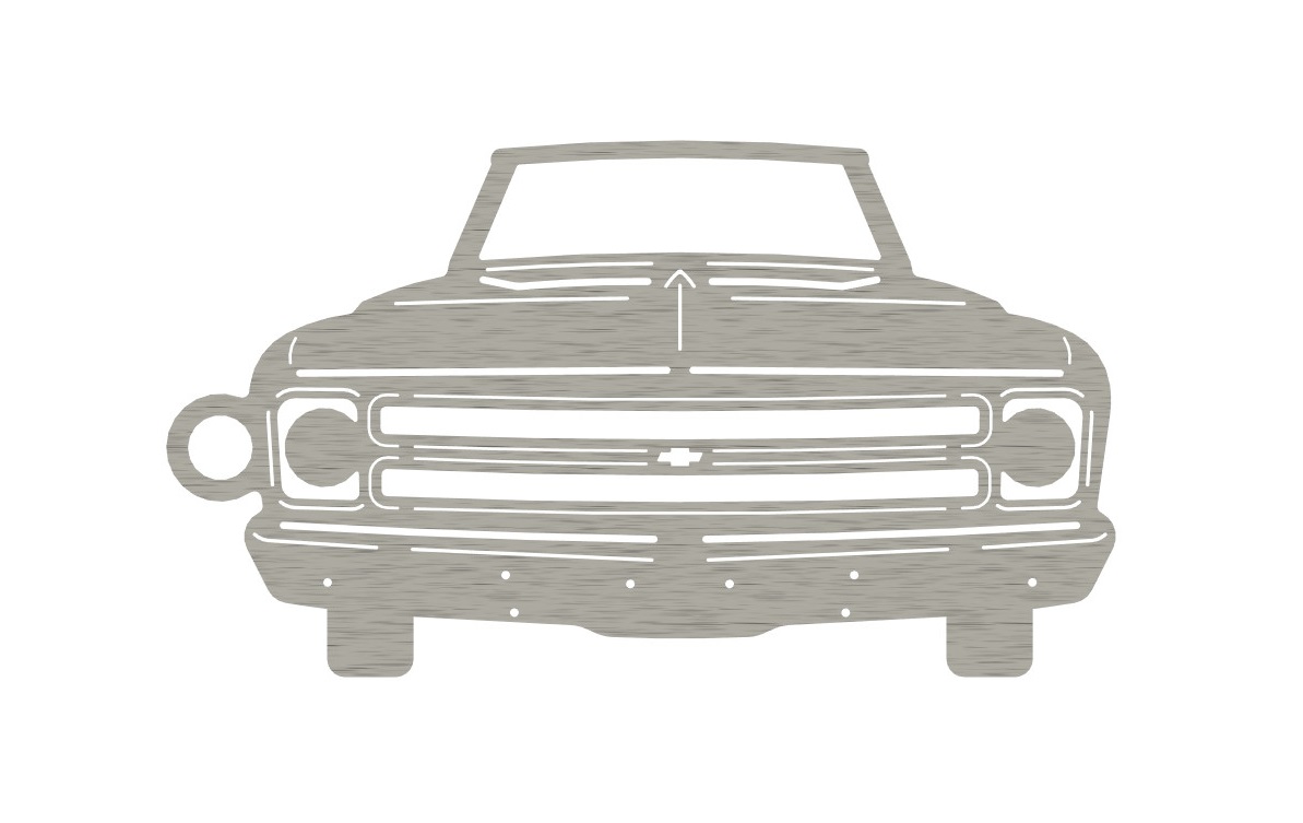 1967-1968 C10 Chevy Truck Keychain Emblem - Lasercut by DickF ...