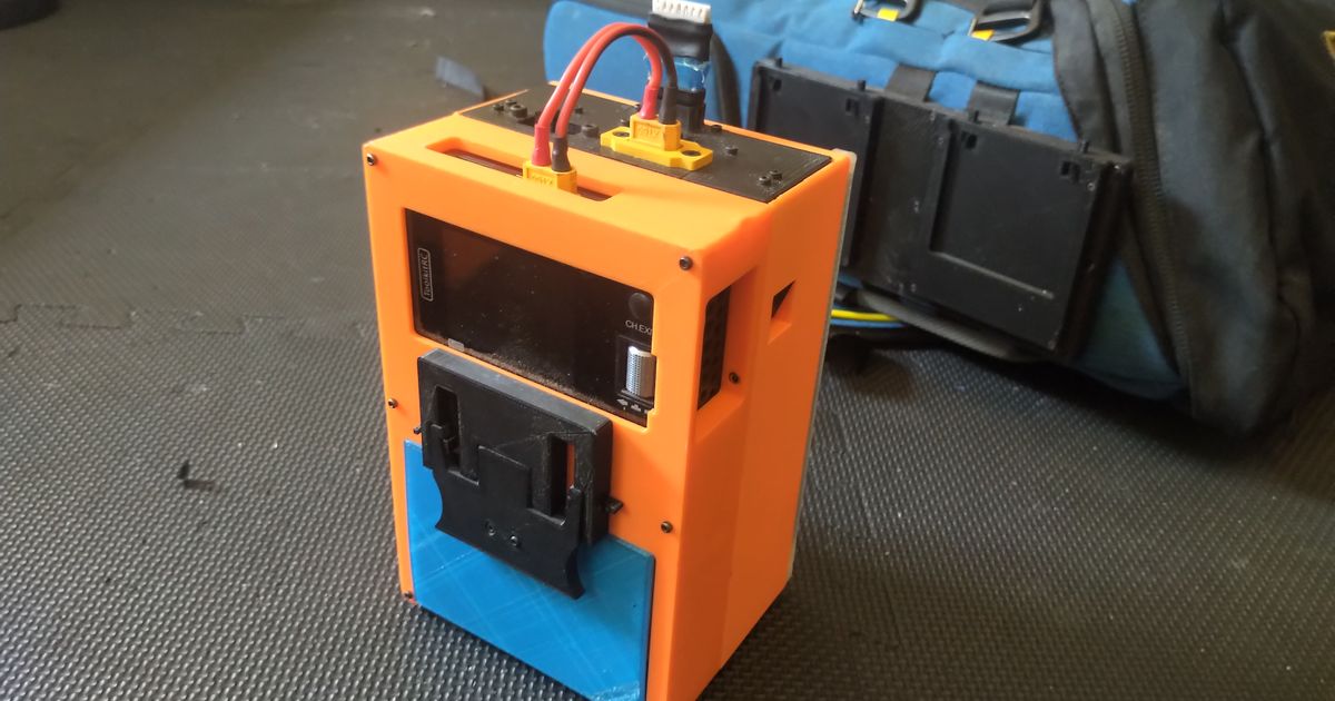 ToolkitRC M6D 6S2P 18650 field charger by evilC | Download free STL ...