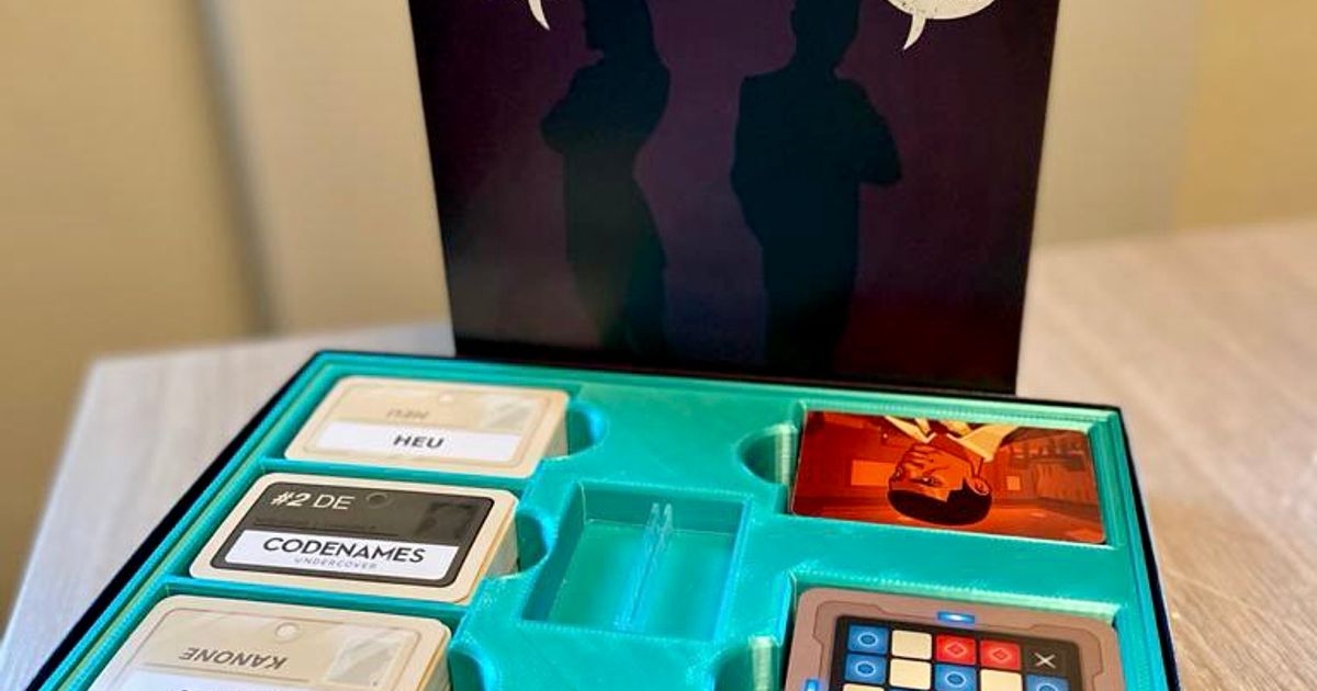 Codenames Undercover Organizer by Thomas | Download free STL model ...