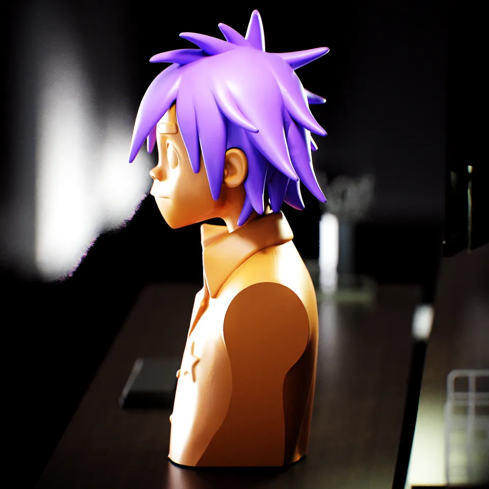 2d gorillaz figure
