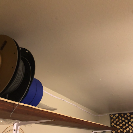 anti roll off spool shelf stop by that guy makes | Download free STL ...