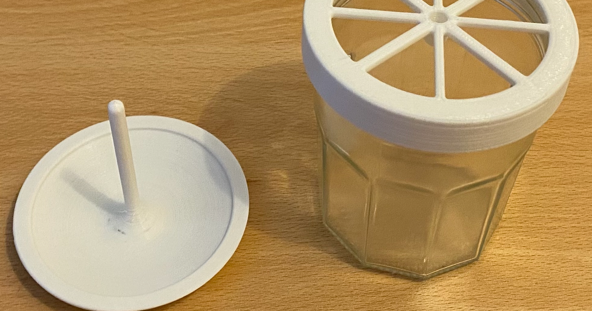 Pitfall Trap Jam Jar by Not Found | Download free STL model ...