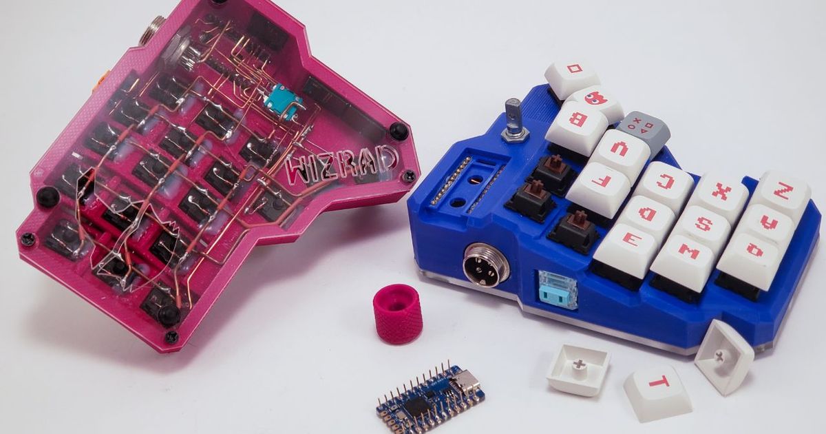 WIZRAD "wizergo" — Handwired 36-key ErgoMech Keyb by wizrad | Download ...