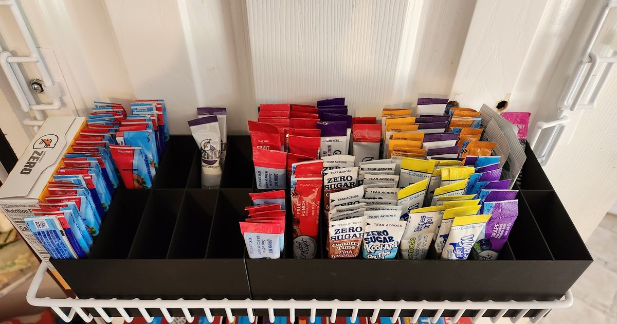 Drink Packet Sorter by joshthehappy | Download free STL model ...