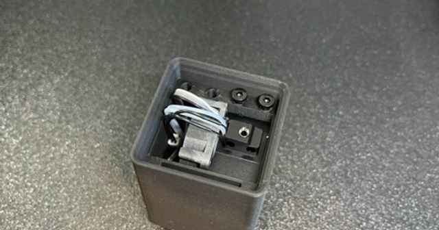 Gridfinity Bambu Complete Hotend Holder fan and Socks On by Ras | Download free STL model ...