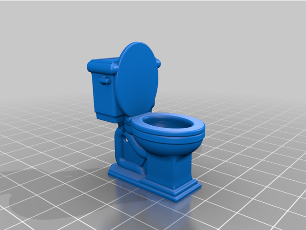 Toilet by logan everitt | Download free STL model | Printables.com