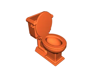 Toilet by logan everitt | Download free STL model | Printables.com