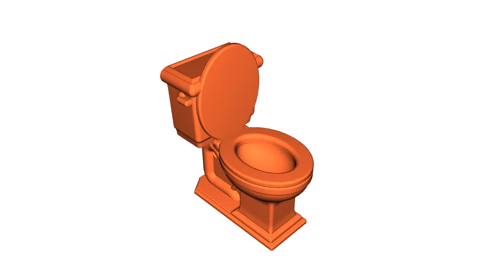 Toilet by logan everitt | Download free STL model | Printables.com