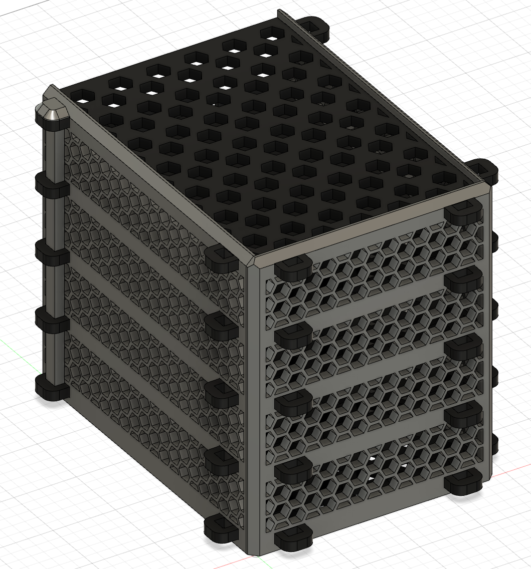 SSD- / HDD Tower & Raspberry PI 4 Aufnahme by RalfD | Download free STL ...