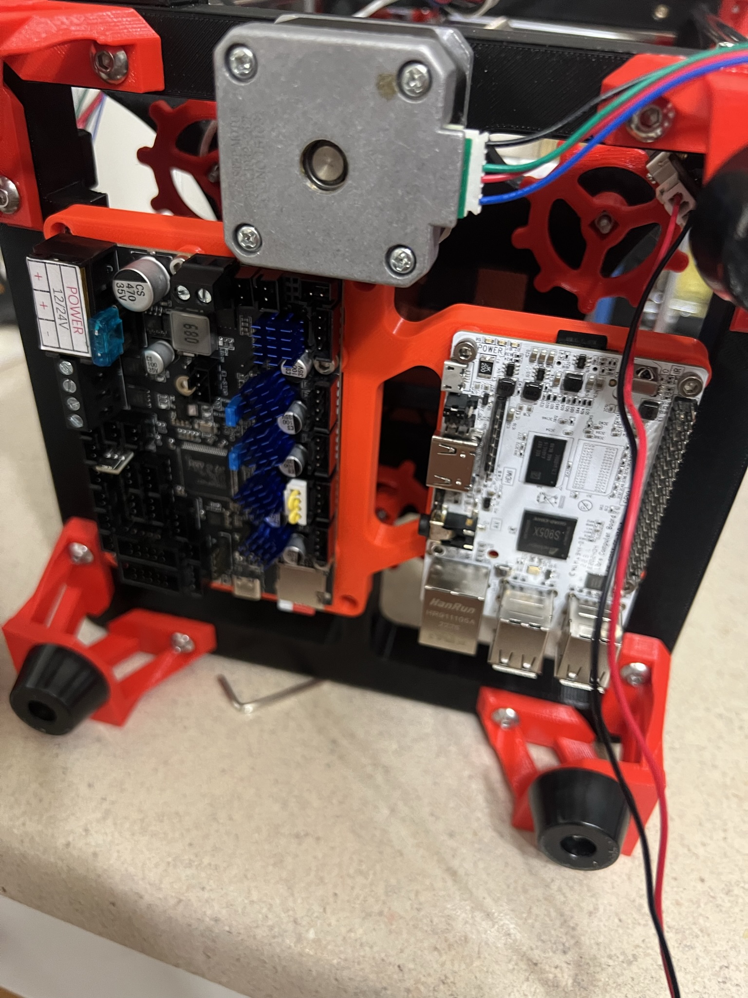 Rook Ender 3 Board + Raspberry Pi/Le Potato Tray by LermanRafi ...