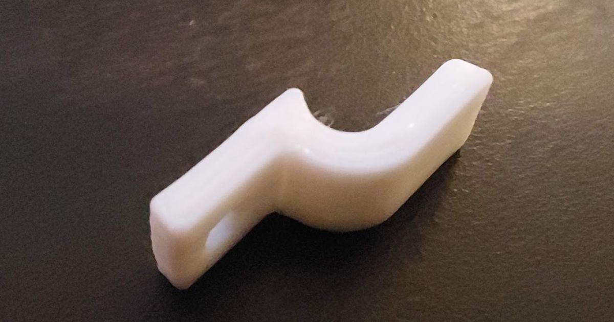 Power Cord (4mmx7mm) Corner/Baseboard Clip by Blackcrow | Download free ...