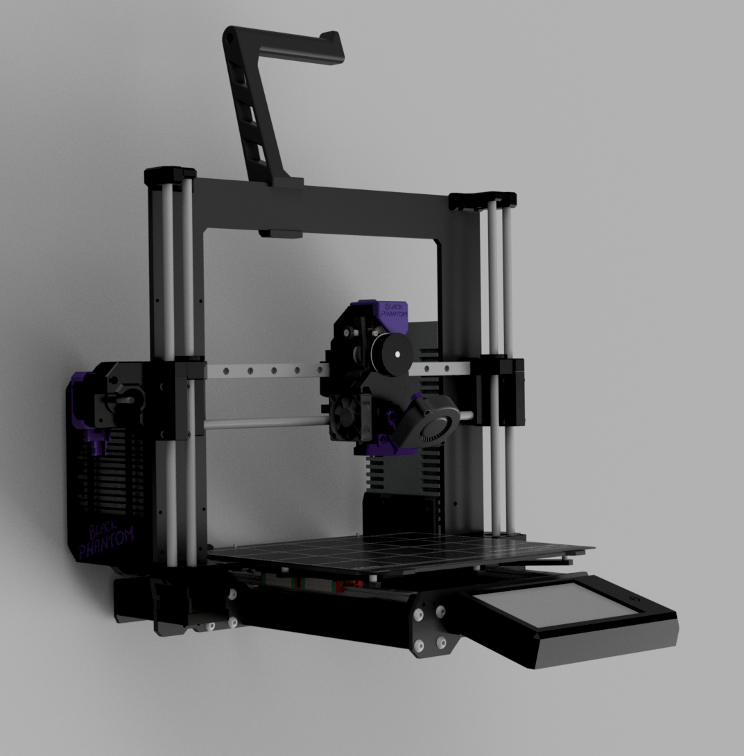 Prusa Black Phantom (Mk3s Based, Mods Compendium & Duet Conversion) da ...