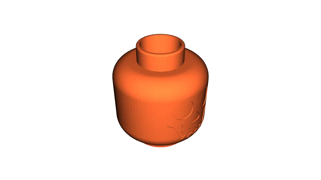 Parametric Lego Skeleton Head Vase by Commod0re | Download free STL ...