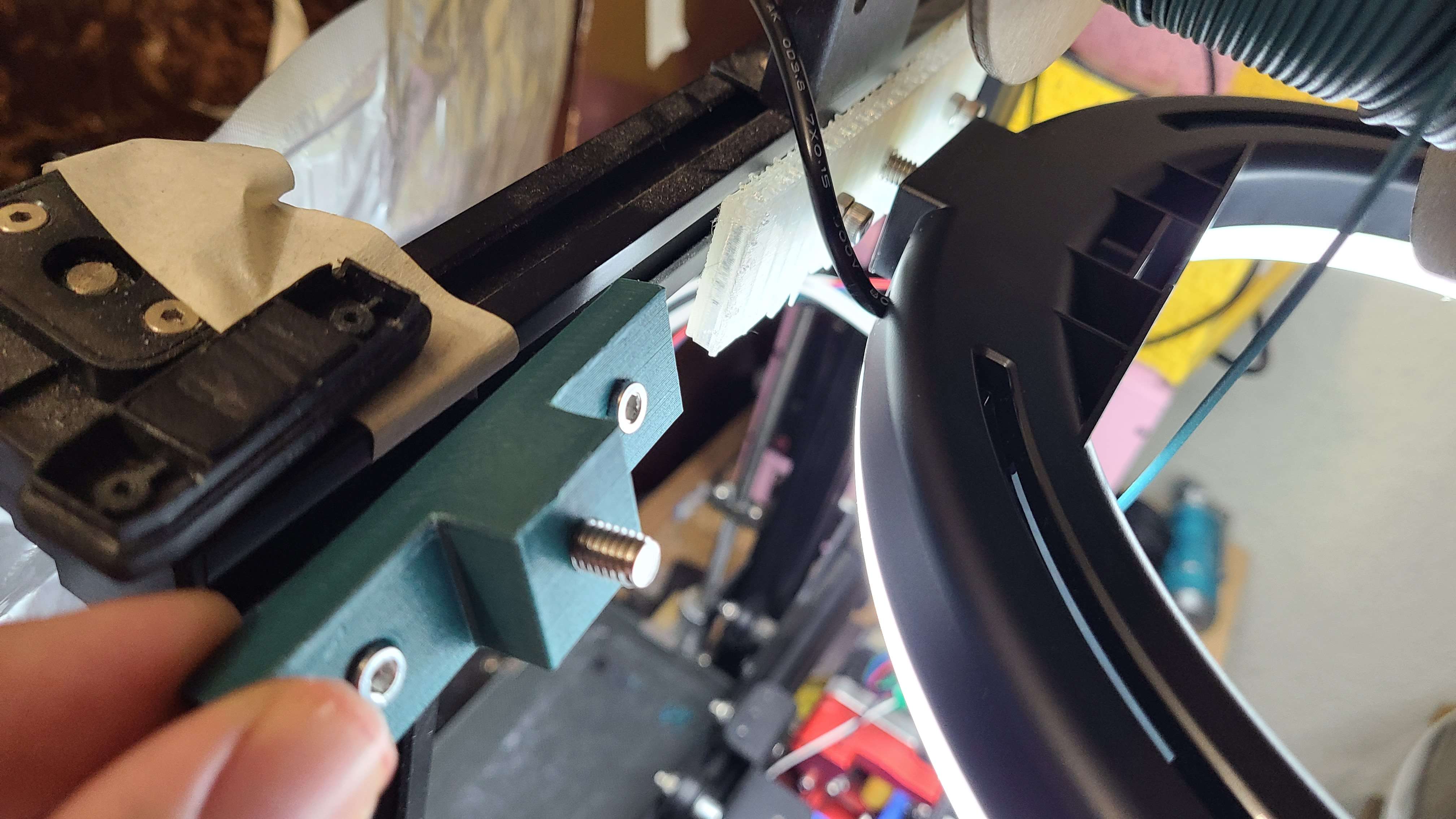 ring light adapter for 2020 extrusion printers by ontopathogenic ...