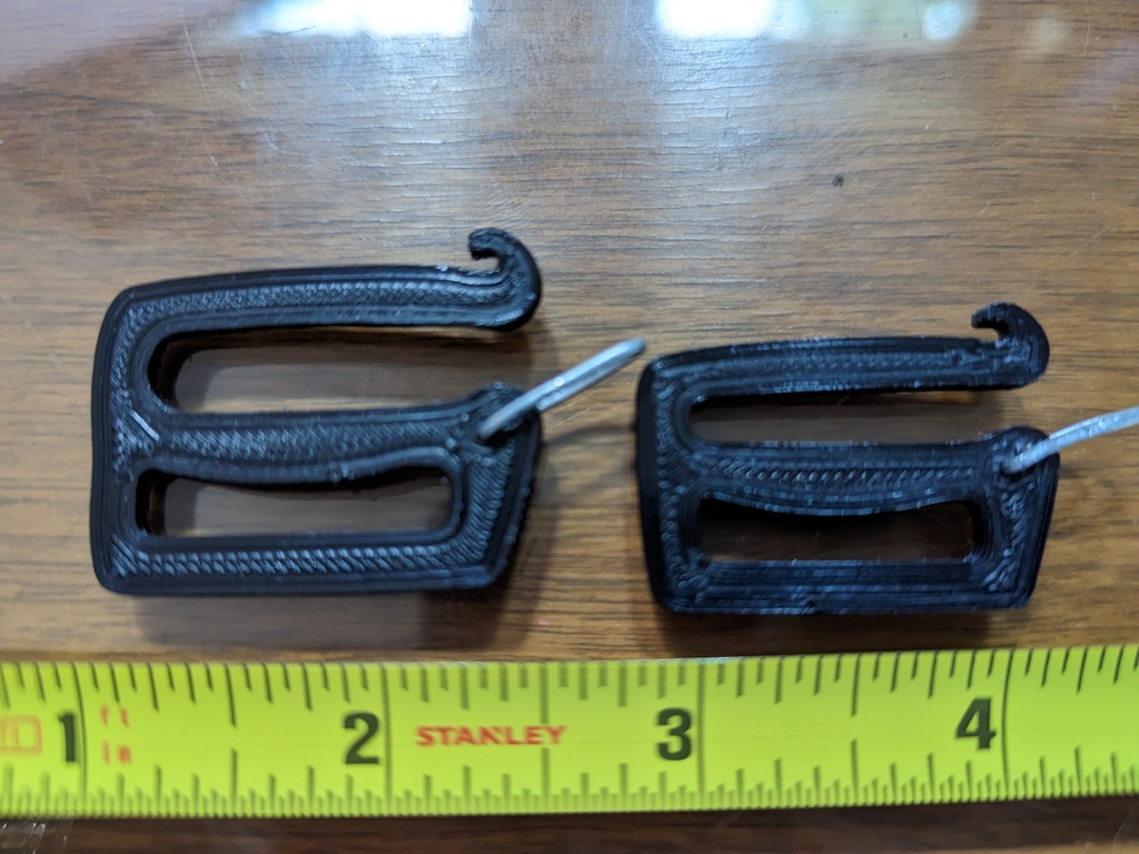 Gatekeeper backpack strap clip - gated G hook full size by crazybilly ...