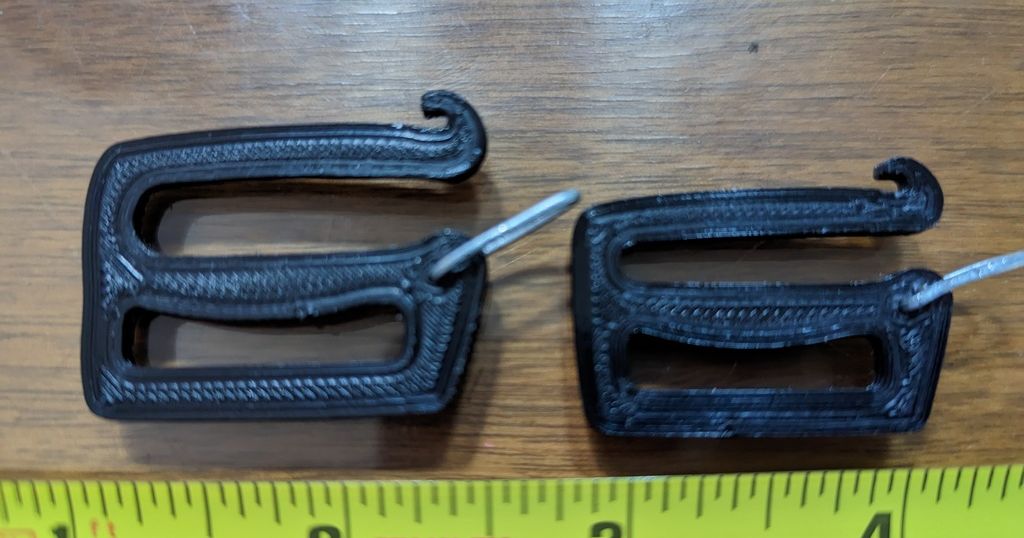 Gatekeeper backpack strap clip - gated G hook smaller version by ...